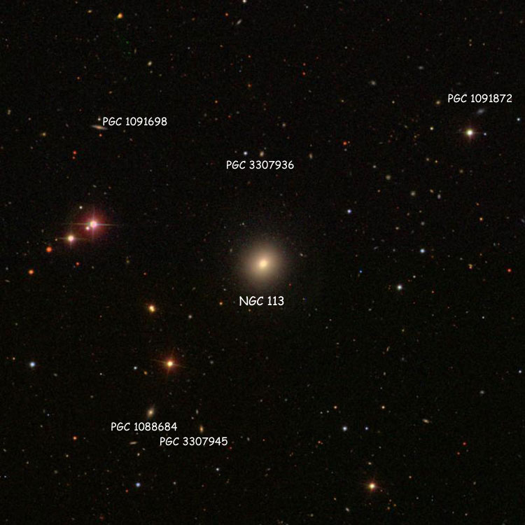 New General Catalog Objects: NGC 100 - 149