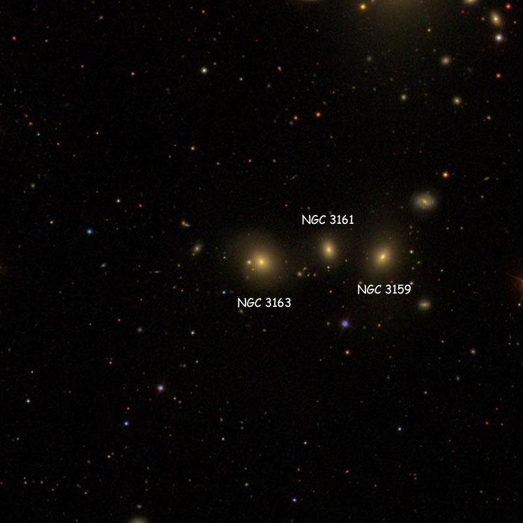 New General Catalog Objects: NGC 3150 - 3199